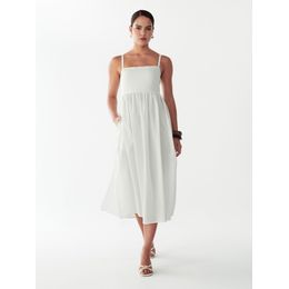 St Mrlo Kleid 'Lanah' Damen Gr&ouml;&szlig;e 46 wei&szlig; Sommerkleid