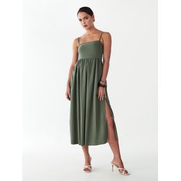 St Mrlo Kleid 'Lanah' Damen Gr&ouml;&szlig;e 44 tanne Sommerkleid