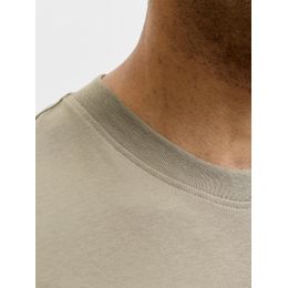 Jack & Jones JACK & JONES Herren Rundhalsshirt "JCOFUSION BOX PRINT TEE SS CN SN"vetiver, Gr. M, bedruckt, Jersey, Obermaterial: 100% Baumwolle, Shirts,