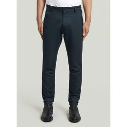 G-Star Raw G-STAR Herren Chinohose "Bronson 3.0 Slim Chino", blau, Gr. 36, Obermaterial: 60% Baumwolle, 40% Baumwolle, Hosen