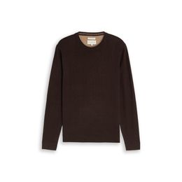 Tom Tailor Pullover Herren Gr&ouml;&szlig;e S dunkelbraun