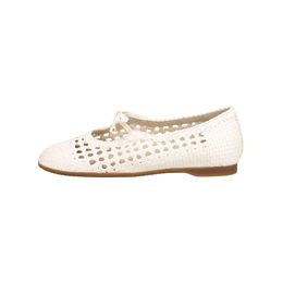 Gabor Damen Ballerina "Gabor Ballerinas Glattleder", Gr. 40,5creme, Glattleder, Schuhe
