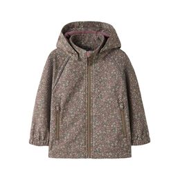 name it Funktionsjacke 'NMFALFA08' M&auml;dchen Gr&ouml;&szlig;e 104 schoko / jade / mauve