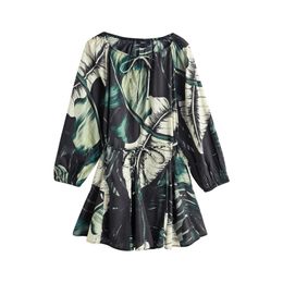 next Kleid Damen Gr&ouml;&szlig;e 46 creme / navy / braun / gelb / gr&uuml;n / orange Sommerkleid