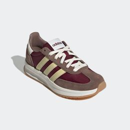 Damen Sneaker "RUN 70S 2.0", adidas Sportswear, Gr. 38, gelb, Leder, Textil, Schuhe, inspiriert vom Design des SL72
