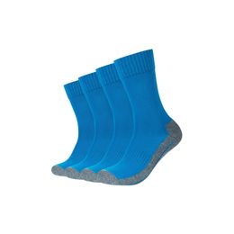Camano M&auml;dchen Socken "function", Gr. 35, blau, Materialmix, unifarben, Socken, mit feuchtigkeitsregulierendem Material