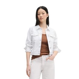 Marc O'Polo MARC O'POLO Damen Jeansjacke "aus Organic Cotton-Mix", wei&szlig;, Gr. XXL, unifarben, Obermaterial: 99% Baumwolle, 1% Elasthan, Jacken