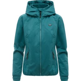 Ragwear Damen Outdoorjacke "Dizzie Tech", gr&uuml;n, Gr. XXXL, Obermaterial: 100% Polyester. Innenfutter: 100% Polyester, Jacken, Wasserdichte Damen