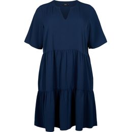 ZIZZI Kleid 'VAnni' Damen Gr&ouml;&szlig;e 42/44 navy Sommerkleid