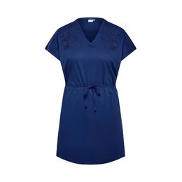 Only Carmakoma Kleid 'CARSALLY' Damen Gr&ouml;&szlig;e 50/52 navy Sommerkleid