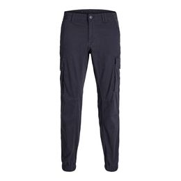Jack & Jones JACK & JONES Cargo Pants 'JJIPaul JJFlake' male size 33 marine blue