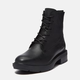 Timberland Damen Schn&uuml;rboots "BRIMFIELDMID LACE UP BOOT", Gr. 39,5, schwarz, Leder, Schuhe, Winterstiefel, Schn&uuml;rstiefel, Winterschuhe