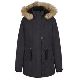 Brandit Damen Parka "Brandit Brandit Women Nila Winterparka", schwarz, Gr. XS, unifarben, 100% Baumwolle, Jacken