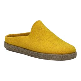 Josef Seibel Damen Hausschuh "Lara 03, safran", Gr. 42, gelb, Obermaterial: 100% Textilmaterial TEXMAT., Schuhe