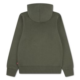 LEVI'S KIDS Jungen Hoodie "LVB MINI BATWING PULL OVER HOO"olive night, Gr. 4, Sweatware, Obermaterial: 60% Baumwolle, 40% Polyester, Sweatshirts, for