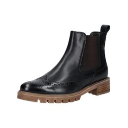 Ara Damen Stiefelette "Ara Stiefelette Leder/Textil", Gr. 42, blau, Leder, Textil, Schuhe