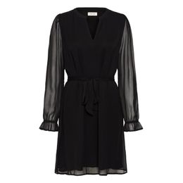 Cream Damen Midikleid "Kleid CRYuna", schwarz, Gr. 40, Obermaterial: 100% Polyester PES., Kleider