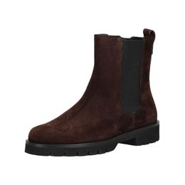 H&ouml;gl H&Ouml;GL Damen Stiefelette "H&ouml;gl Stiefelette Veloursleder/Textil", Gr. 42, braun, Textil, Veloursleder, Schuhe