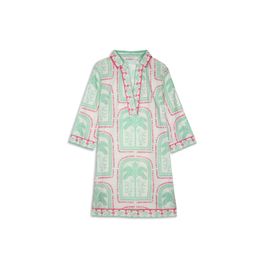 Lola Casademunt Kleid Damen Gr&ouml;&szlig;e 40 gr&uuml;n / pink / offwhite Sommerkleid