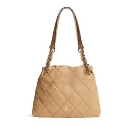 Tommy Hilfiger Shopper 'TH Monogram Quilted Tote' Damen Gr&ouml;&szlig;e One Size khaki