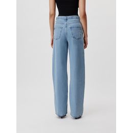 LEGER Damen Straight-Jeans "Cleo Tall, LeGer by Lena Gercke"blau denim, Gr. 38, unifarben, Denim/Jeans, Obermaterial: 100% Baumwolle, Jeans, Regular
