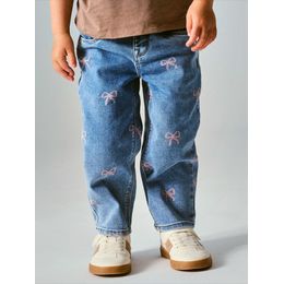 name it Jeans 'NMFBELLA' M&auml;dchen Gr&ouml;&szlig;e 104 blau / altrosa