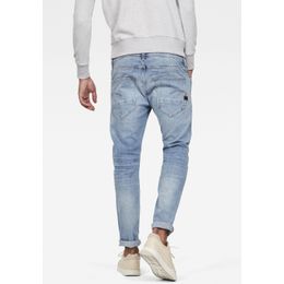 G-Star Raw G-STAR Herren Slim-fit-Jeans "D-Staq 3D Slim Fit", blau, Gr. 33, Denim/Jeans, Obermaterial: 91% Baumwolle, 7% Elastomultiester, 2% Elasthan, Jeans