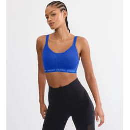Damen B&uuml;gel-BH "Triaction Energy Lite P EX", triaction by Triumph, Gr. 80, blau, Single Jersey, Obermaterial: 48% Polyester, 42% Polyamid, 10%