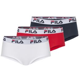 Fila Damen Retro Pants "WOMAN CULOTTE", Gr. M, bunt, Obermaterial: 95% Baumwolle, 5% Elasthan, unifarben, Unterhosen, elastischer Logobund