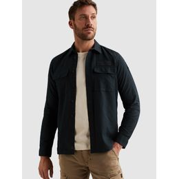 PME-Legend Pme Legend Hemd 'Shirt jacket with check pattern and chest pockets' Herren Gr&ouml;&szlig;e L dunkelblau