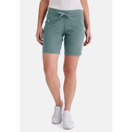 STOOKER WOMEN Damen Shorts "LINA Sport 4-Way-Stretch Fitnessshorts", gr&uuml;n, Gr. XL, Sweatware, 95% Polyester, 5% Elasthan, Hosen, Fitness Shorts Sport