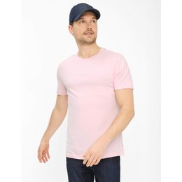 Brax Herren T-Shirt "Style TED", rosa, Gr. M, 98% Baumwolle, 2% Elasthan, Shirts