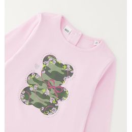 IDO M&auml;dchen T-Shirt "BABY GIRL SWEATER", rosa, Gr. 92, 100% Baumwolle, Shirts