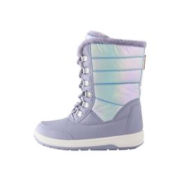 next Snow Boots girl size 30.5 Aqua / Purple