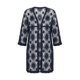 Ulla Popken Strickjacke Damen Gr&ouml;&szlig;e 4XL/5XL marine