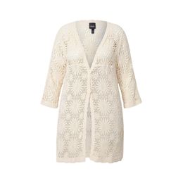 Ulla Popken Strickjacke Damen Gr&ouml;&szlig;e M/L creme