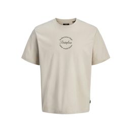 Jack & Jones Jack & Jones T-Shirt 'Destination' Herren Gr&ouml;&szlig;e XL gelb / greige / schwarz