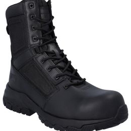 MAGNUM Damen Schn&uuml;rschuh "MAGNUM Uniform &ndash; Sicherheitsmodelle Vanguard 8.0 Sz Ct Cp", Gr. 41schwarz, Vollnarbiges Leder, Mesh-Eins&auml;tze, PU, EVA,