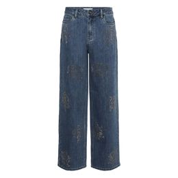 Kaffe Jeans 'KACastelia' female size 27/28 Blue denim / Transparent