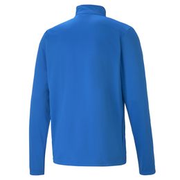 Puma Herren Trainingsjacke "TEAMRISE TRAINING POLY JACKET", blau, Gr. L, unifarben, Piqu&eacute;, Obermaterial: 100% Polyester, Jacken, sportlicher Stil mit