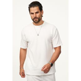 Carisma Kinder T-Shirt "Regular-Fit Kurzarm Shirt mit Crew-Neck", wei&szlig;, Gr. S, Obermaterial: 95% Polyester PES. 5% Elasthan EL., Shirts, Kurzarm