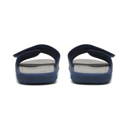 Puma Damen Sandale "Cool Cat 2.0 V FS Slides Erwachsene", Gr. 42persian blau gray echo, Obermaterial: Synthetik. Futter: Textil. Innensohle: