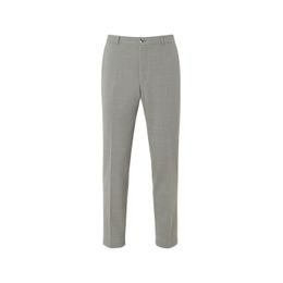 Benvenuto. Herren Anzughose "IAGO", grau, Gr. 52, meliert, Obermaterial: 52% Polyester PES. 43% Wolle WO. 5% Elasthan EL. Futter: 94% Polyester PES.