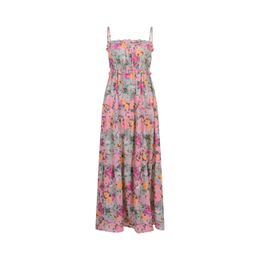 CLOUD 5IVE Damen A-Linien-Kleid "CLOUD 5IVE Maxi Dress", bunt, Gr. XL, 95% Polyester, 5% Elasthan, Kleider