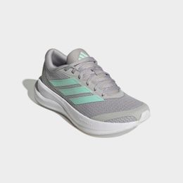Damen Laufschuh "RUNFALCON 6", adidas Performance, Gr. 37, grau, Synthetik, Textil, Schuhe