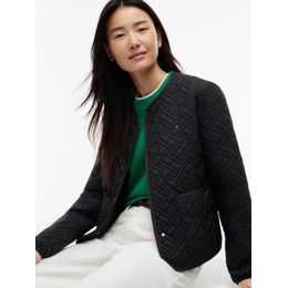 Tommy Hilfiger Damen Steppjacke "QUILTED LINER JACKET"schwarz, Gr. M, Web, Obermaterial: 100% Polyester. Futter: 100% Polyester. F&uuml;llung: 100%