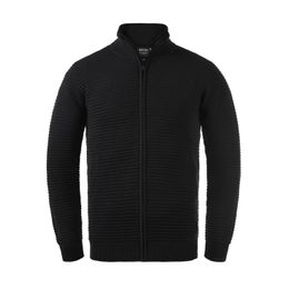 INDICODE Herren Strickjacke "Strickjacke IDArctic", schwarz, Gr. L, Obermaterial: 100% Baumwolle CO., Strickjacken