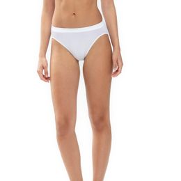 Mey Damen Jazz-Pants Slips "SERIE EMOTION", Gr. 48, wei&szlig;, Feinripp, Obermaterial: 50% Viskose, 46% Polyamid, 4% Elasthan, Unterhosen, Ohne