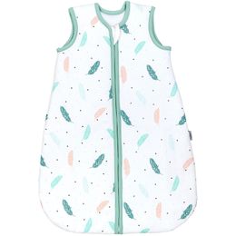 TUPTAM Babyschlafsack "Kugelschlafsack Baby Ganzjahres Schlafsack &Auml;rmellos Wattiert", L: 74cm, silber, Schlafs&auml;cke