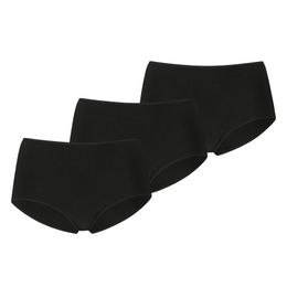 Puma Damen Retro Pants "Puma WOMEN MAINLINE MINI SHORTS 3P", Gr. XL, schwarz, Single Jersey, Obermaterial: 56% Baumwolle, 38% Modal, 6% Elasthan,